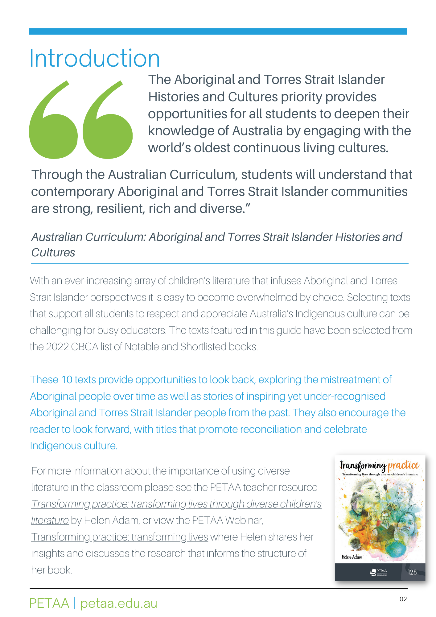 10 texts to support teaching Aboriginal and Torres Strait Islander ...